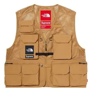 Supreme X The North Face Cargo Vest - Tan/black