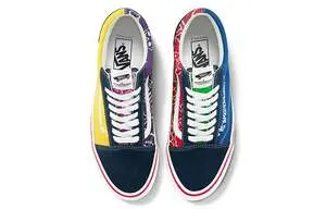 VANS Bedwin & The Heartbreakers Ua Og X Old Skool Lx 'bandana Pack' Sneakers - Yellow/blue