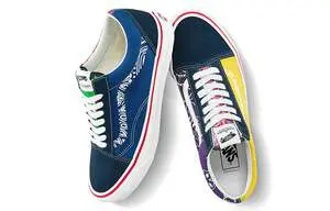 VANS Bedwin & The Heartbreakers Ua Og X Old Skool Lx 'bandana Pack' Sneakers - Yellow/blue