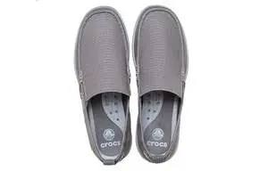 CROCS Walu Syn Slate Slip-on Loafers - Grey