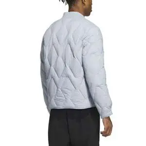 Adidas Regular Varsity Down Jacket - White
