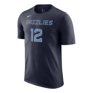 Nike X Nba Memphis Grizzlies T-shirt 'ja Morant - Navy