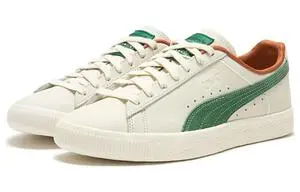 PUMA Clyde Fg Low Top Sneakers - White/green