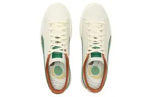 PUMA Clyde Fg Low Top Sneakers - White/green