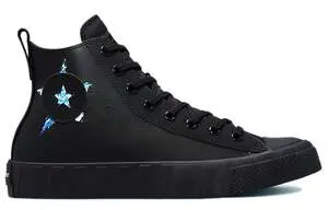 CONVERSE Unt1tl3d High Top "chase The Drip" Sneakers - Black