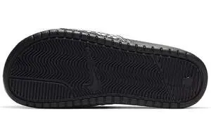 Nike Benassi Jdi Floral Slide Sandals - Black