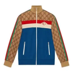 Gucci Gg Monogram Track Jacket - Multi-color