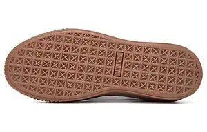 PUMA Platform Skate Shoes - Black/white/brown