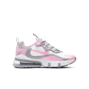 Nike Max 270 React Sneakers - Greywhitepink