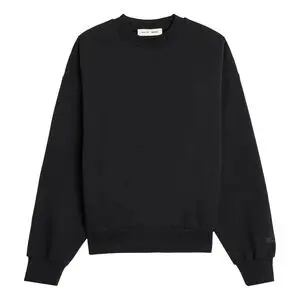 Fear Of God Fear Of God Essentials Classic Fit Fleece Crewneck Black
