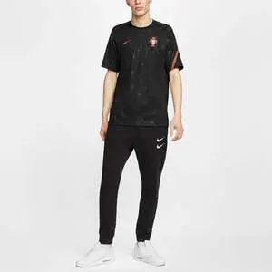 Nike Portugal National Team 20/21 Pre Match Jersey 'black
