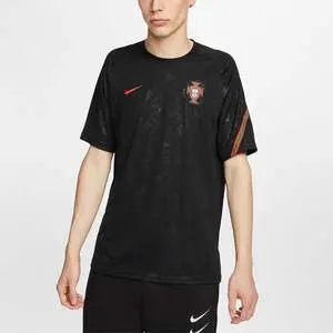 Nike Portugal National Team 20/21 Pre Match Jersey 'black