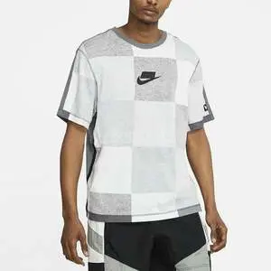 Nike Printed Short Sleeve Tee White/grey
