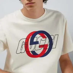 Gucci Cotton Jersey Printed T-shirt