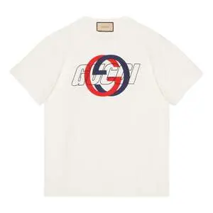 Gucci Cotton Jersey Printed T-shirt - White