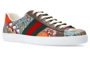 Gucci Disney X Donald Duck Ace Sneakers - Tan