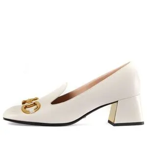 GUCCI Gucci Low-Heel Leather Pump With Horsebit Detail