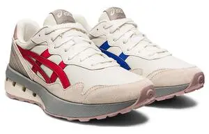 Asics Jogger X81 "cream Cayenne - Gray/red