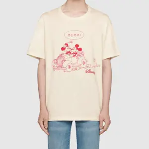Gucci X Disney Year Of The Rat Limited Edition Mickey Printed T-shirt