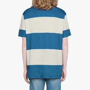 Gucci Ss20 White Wide Stripe Male