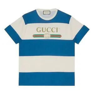 Gucci Ss20 White Wide Stripe Male