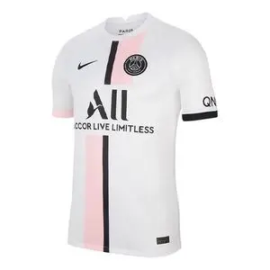 Nike Paris Saint-germain 21 Away Jersey - White/pink