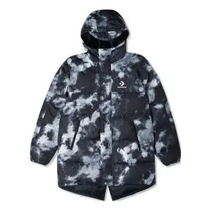 CONVERSE Printed Puffer Jacket - Black/multi-color