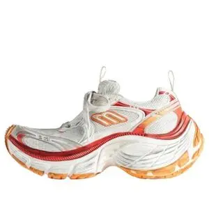 Balenciaga Balenciaga 10XL Sneakers In White, Red, And Orange Mesh, TPU, And Rubber White/orange/red