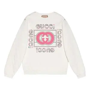 Gucci Quilted Logo Sweatshirt