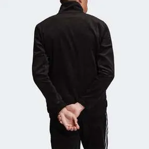 Adidas Originals Corduroy Zipper Track Jacket - Black
