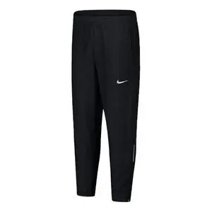 Nike Tatting Casual Pants Running Sports Long Pantstrainingpants - Black