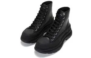 Alexander McQueen Tread Slick Lace Up Boot