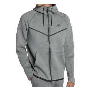 Nike Tech Fleece Windrunner Hoodie - Gray