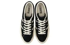 CONVERSE Star & Bars Suede Low-top Sneakers - Black