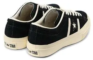 CONVERSE Star & Bars Suede Low-top Sneakers - Black