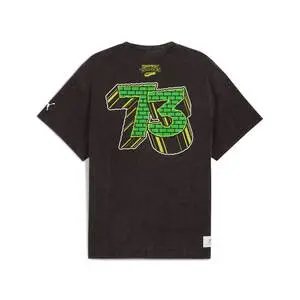 PUMA X Tmnt Basketball T-shirt 'washed - Black