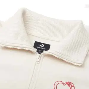 CONVERSE Heart Zip Sweater