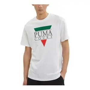 PUMA Tennis Club Graphic Tee - White