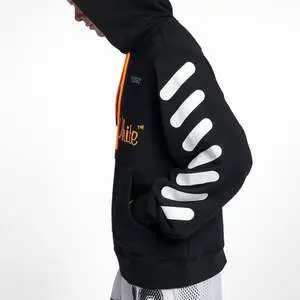 Nike X Off-white "total Orange" Hoodie