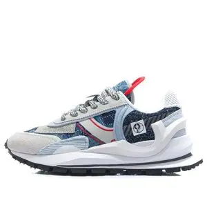 LI-NING Eternal 92 Paris Fashion Week 2021 Agcr047-6 Sneakers - Grey/white/blue
