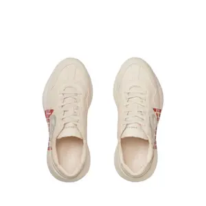 Gucci Rhyton Sneakers - Ivory/red