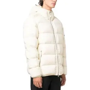Stone Island Compass Patch Zip-up Puffer Jacket