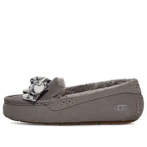 UGG UGG Ansley Plaid Bow Slipper Charcoal