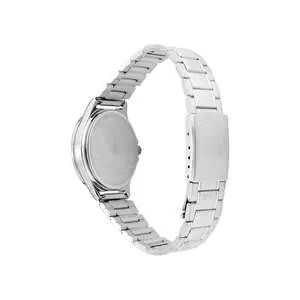 Casio Analog Watch With Stainless Steel Strap