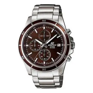 Casio Edifice Stainless Steel Chronograph Watch - Silver