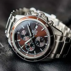 Casio Edifice Stainless Steel Chronograph Watch