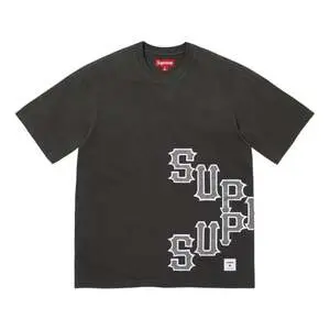 Supreme Ss26 Cracked Spellout S/s T-shirt