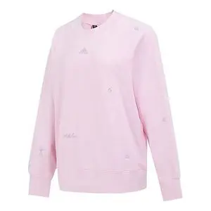 Adidas Bluv Q1 Crew Neck Sweater - Pink