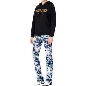 Kenzo Logo Print Hoodie