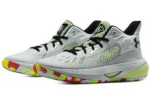 Under Armour Hovr Havoc 3 Mid-top Basketball Shoes - Gray/green